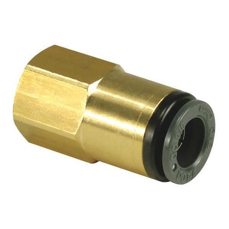 Smc DOT Fitting, Female Connect, 3/8", 3/8" KV2F11-36 | Zoro