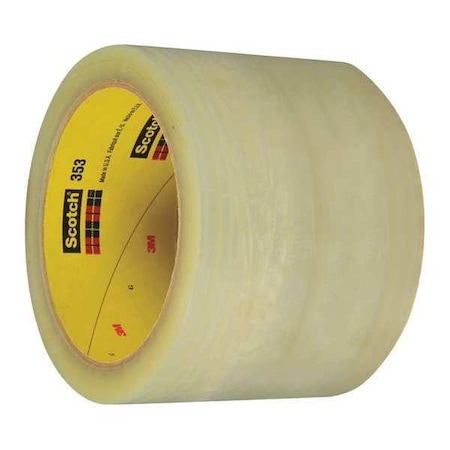 Scotch 3M™ 353 Carton Sealing Tape, 1.9 Mil, 3" x 55 yds., Clear, 6 ...