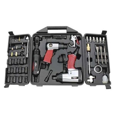 Briggs & Stratton Air Tool and Accessory Kit,62 Pcs (6392-00) | Zoro