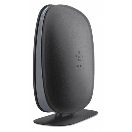 Belkin Wireless Router, Black WNT | Zoro