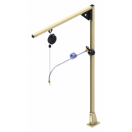 Gleason Reel Fixed Jib Kit, 36", 5 ft. Rail, 1.5-3.0 WTF-050302 | Zoro