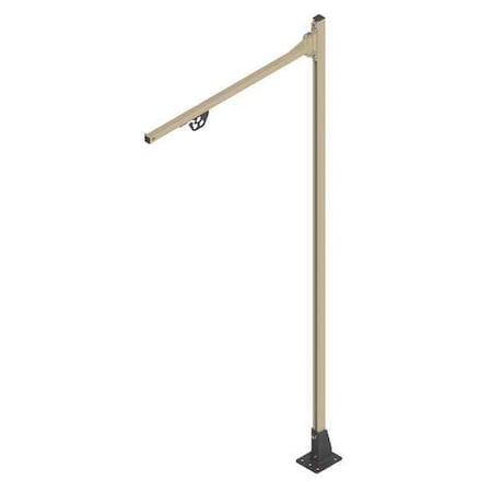 Gleason Reel Jib Kit, Floor, 3 ft. Swing x 7 ft. Rail W3S-030700 | Zoro