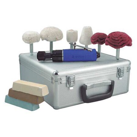 Astro Pneumatic Air Buffing Kit, 2500 RPM, Wheel Buffer 3059 | Zoro