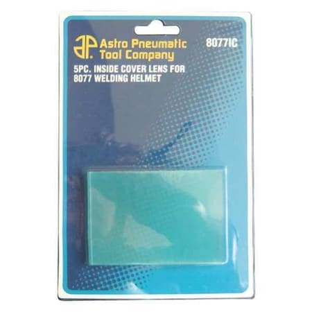 Astro Pneumatic Inside Cover Lens, Astro 8077 Helmet, 5pcs 8077IC | Zoro
