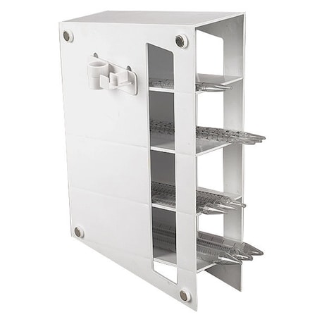 Globe Scientific Pipette Storage Rack, 4 Compartment 1685W | Zoro