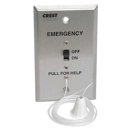 Crest Healthcare Pull Cord Station, For Cornell E-114C | Zoro