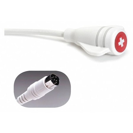 Crest Healthcare Call Cord, Rauland 8-Pin Din, 8 ft. L 8904W-8 | Zoro