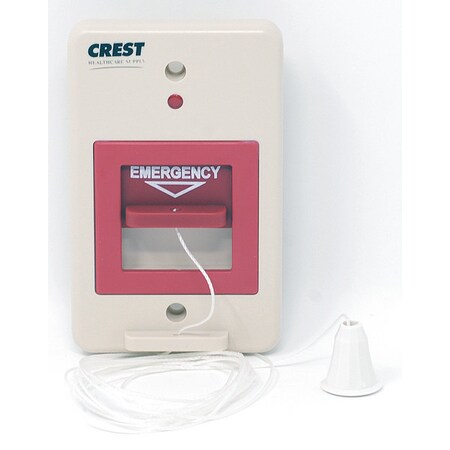 Crest Healthcare Emergency Pull Cord Station, Waterproof 5707 | Zoro