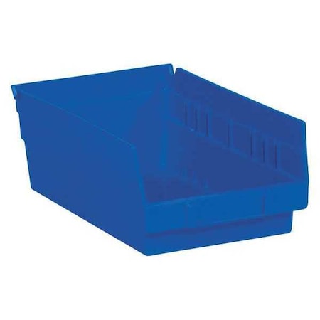 Partners Brand Shelf Storage Bin, Blue, 30 PK BINPS103B | Zoro