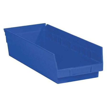 Partners Brand Shelf Storage Bin, Blue, 20 PK BINPS112B | Zoro