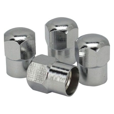 Milton High Performance Hex Head Valve Cap, PK50 435 | Zoro