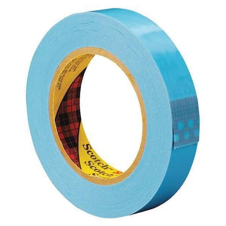 Scotch 3M 8896 Strapping Tape, 4.6 Mil, 1" x 60 yds., Blue, 36/Case T9158896 | Zoro