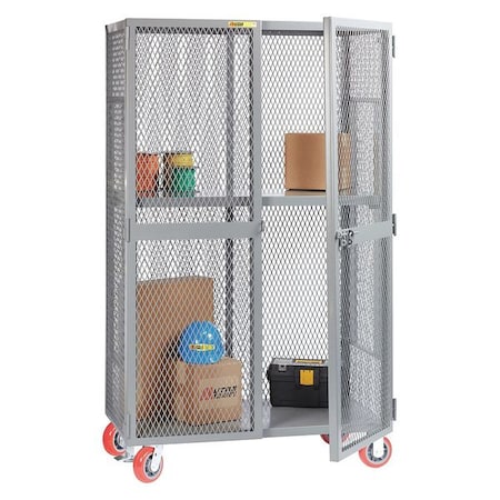 Little Giant Mobile Storage Locker, 30x48, Adj Shelf SL1A-3048-6PYFL | Zoro