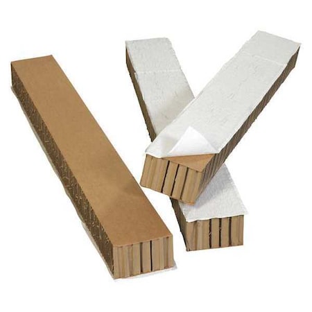 Partners Brand Compressed Paper HoneyComb Pallet Runner, 48" L, 6" W, 4 ...