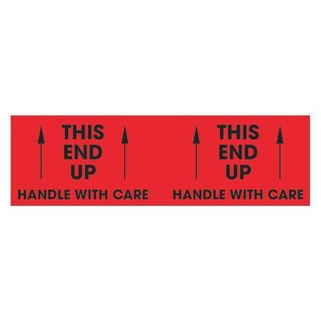 Tape Logic Tape Logic® Labels, "This End Up Handle With Care", 3" x 10 ...
