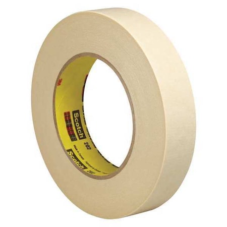 Scotch 3M™ 202 Masking Tape, 5.4 Mil, 1" x 60 yds., Natural, 6/Case ...