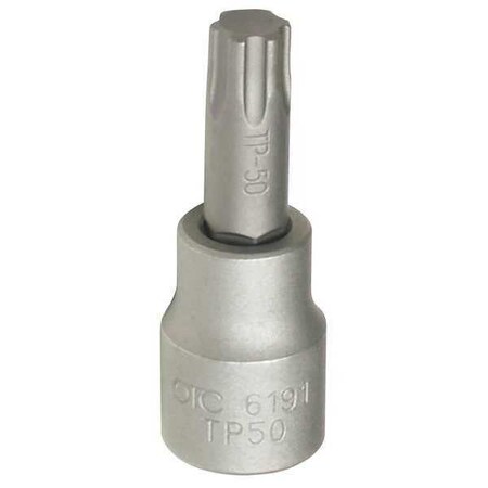 Otc Socket Bit, TP50 Torx, 3/8" Drive 6191 | Zoro