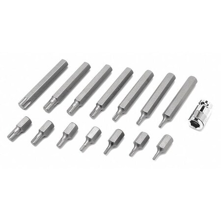 Performance Tool Star Driver Bit Set, 15 Pc W1314 | Zoro
