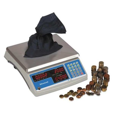Brecknell B140 $327.35 Electronic Counting Scale 60 lb. Capacity, Gray ...