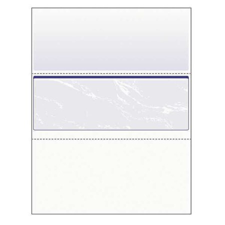 Docugard Security Paper Check, 24 lb., Blue, PK500 04509 | Zoro