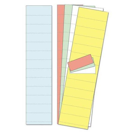 Mastervision Refill, Data Cards, 1x2, Assorted, PK1000 FM1312 | Zoro
