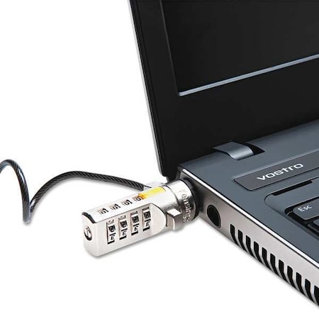 Kensington Combination Laptop Lock, Gray 64670 | Zoro