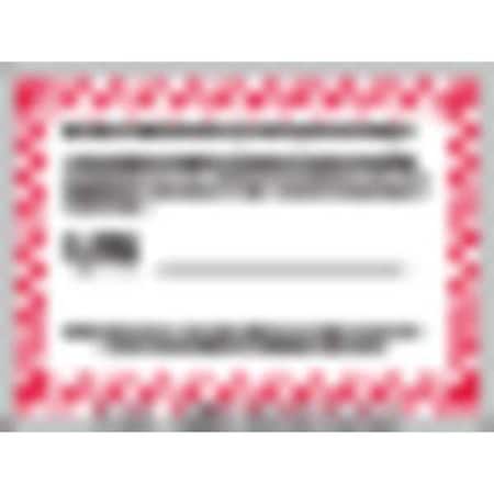 Labelmaster Radioactive Matl Excepted PKG Lbl, PK500 L335R | Zoro