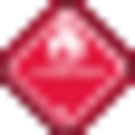 Labelmaster Hazmat Shipping Flag Flammable, Gas, PK500 ML7 | Zoro