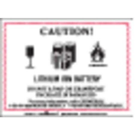 Labelmaster Chemtrec Li-Ion Bat Hand Labl PVCF, PK500 SL735-IC | Zoro
