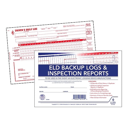 Jj Keller ELD Backup Logbook 51944 | Zoro