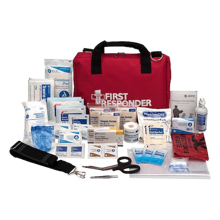First Aid Only First Aid Kit and Housing, Nylon 78 Components, 1 People ...