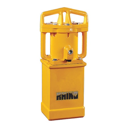 Rhino Post Driver, Guard Rail, 4" x 6", PD140G 070582 | Zoro