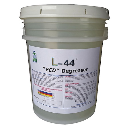 L-44 Degreaser, 5 Gal Pail, Liquid GRA010-L44ECD05 | Zoro
