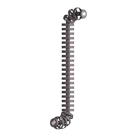 Igus Cable Carrier, Chain Round, 50mm, Mgntc, 6ft OCR-50-0 | Zoro