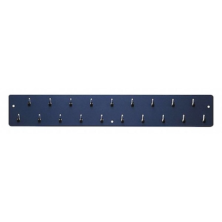 Pyramid Key Rack, 18 Position, Metal 43030 | Zoro