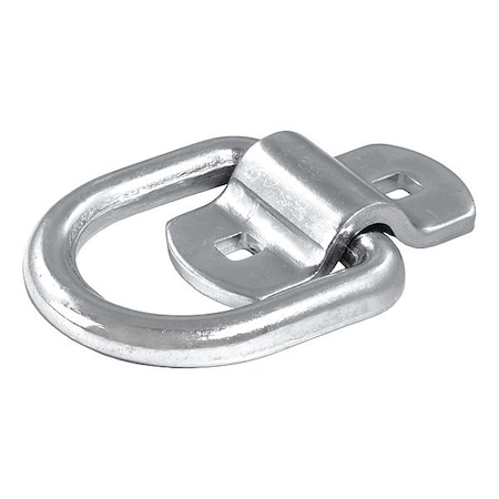 Curt Surface-Mounted Tie-Down D-Ring, 3"x3" 83742 | Zoro