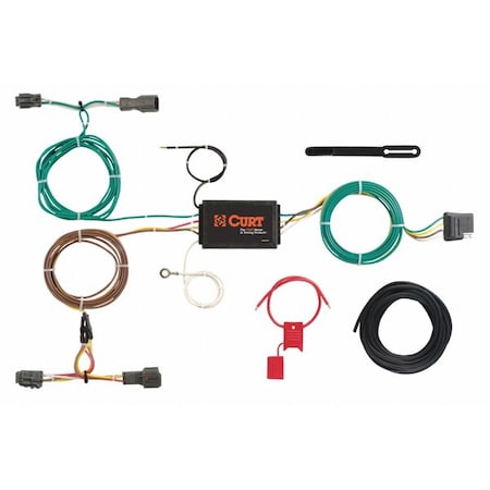 Curt Custom Wiring Harness, 56256 56256 | Zoro