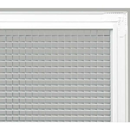 American Louver Return Air Grille, 23-3/4 X 11-3/4, Powder Coated AG ...