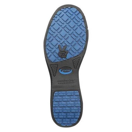 S Fellas By Genuine Grip Athletic Shoes, 12, M, Black, PR 5020-12M | Zoro
