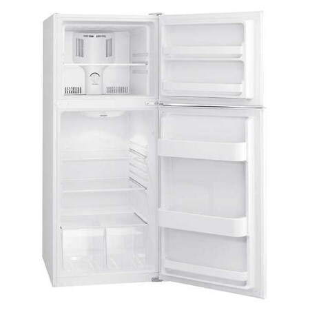 Frigidaire Refrigerator, Top Freezer, 11.5cu ft, White FFET1222UW | Zoro
