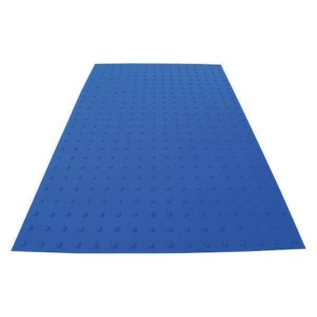 Safetysteptd ADA Warning Pad Flexible Cement Blue, 3 ft W x 5 ft L, 1 ...