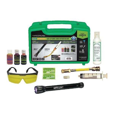 Tracerline Leak Detector, w/Syringe A/C Dye Injector TP-8621 | Zoro