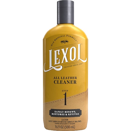 Lexol Leather Cleaner, Liquid, Squeeze Bottle LXBCL16 | Zoro