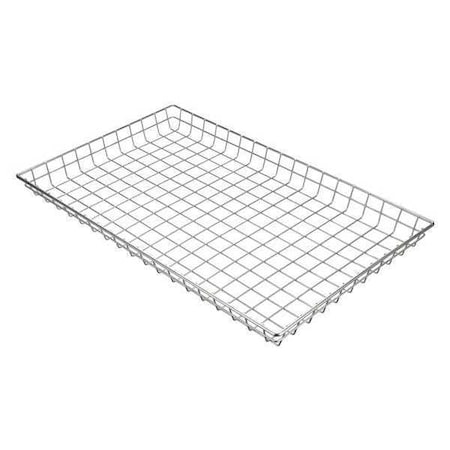 Marlin Steel Wire Products Silver Rectangular 1-3/8 in Opening Mesh ...