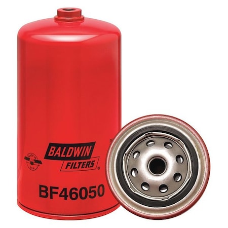 Baldwin Filters Fuel Filter, 3 1/2 in Length, 3 23/32 in Outside Dia ...