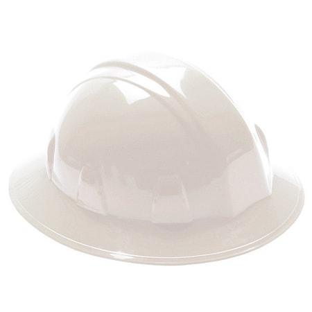 Condor Full Brim Hard Hat, SL Series, Type 1, Class E, Ratchet (4-Point ...