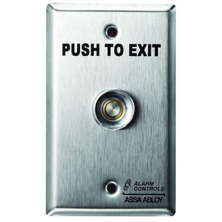 Alarm Controls Exit Delay Timer, Push to Exit Button, SS TS-16 | Zoro