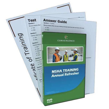 Convergence Training MSHA - Annual Refresher, MSHA, DVD C-062 | Zoro