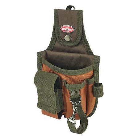 Bucket Boss Tool Pouch, Tool Pouch, Green, Polyester, 5 Pockets 54120 ...