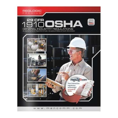 Mancomm ReferenceMaterial, WorkplaceSafety, Book 31B-001-41 | Zoro